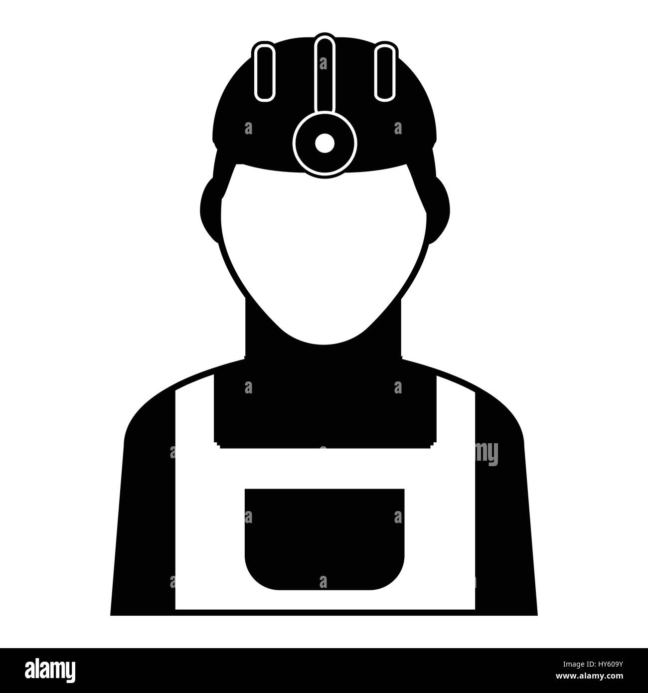 Mine foreman Black and White Stock Photos & Images - Alamy