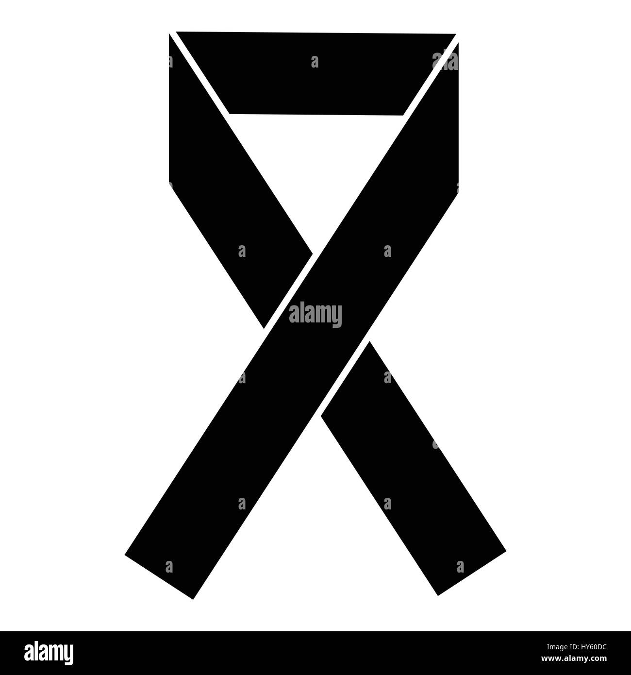 Ribbon icon, simple style Stock Vector Image & Art - Alamy