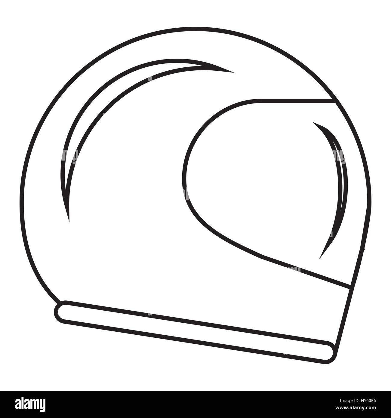 Racing helmet icon, outline style Stock Vector Image & Art - Alamy