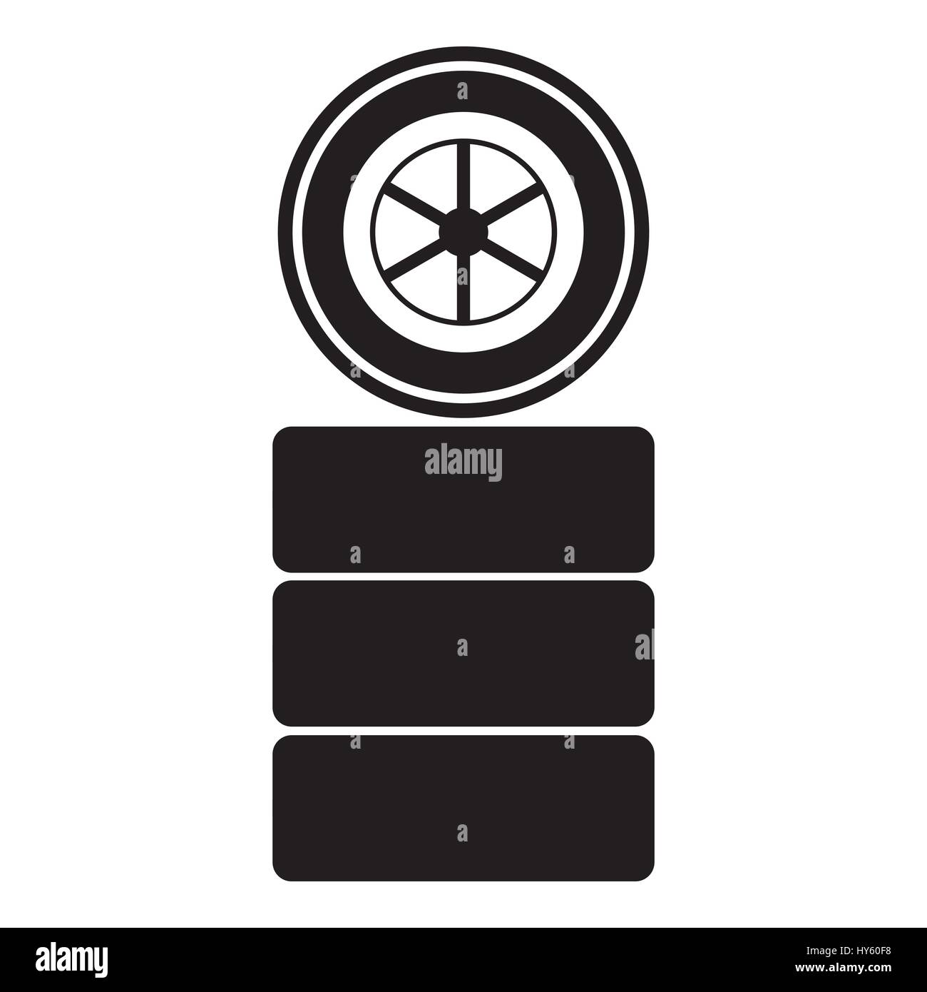 Racing wheel icon, simple style Stock Vector Image & Art - Alamy