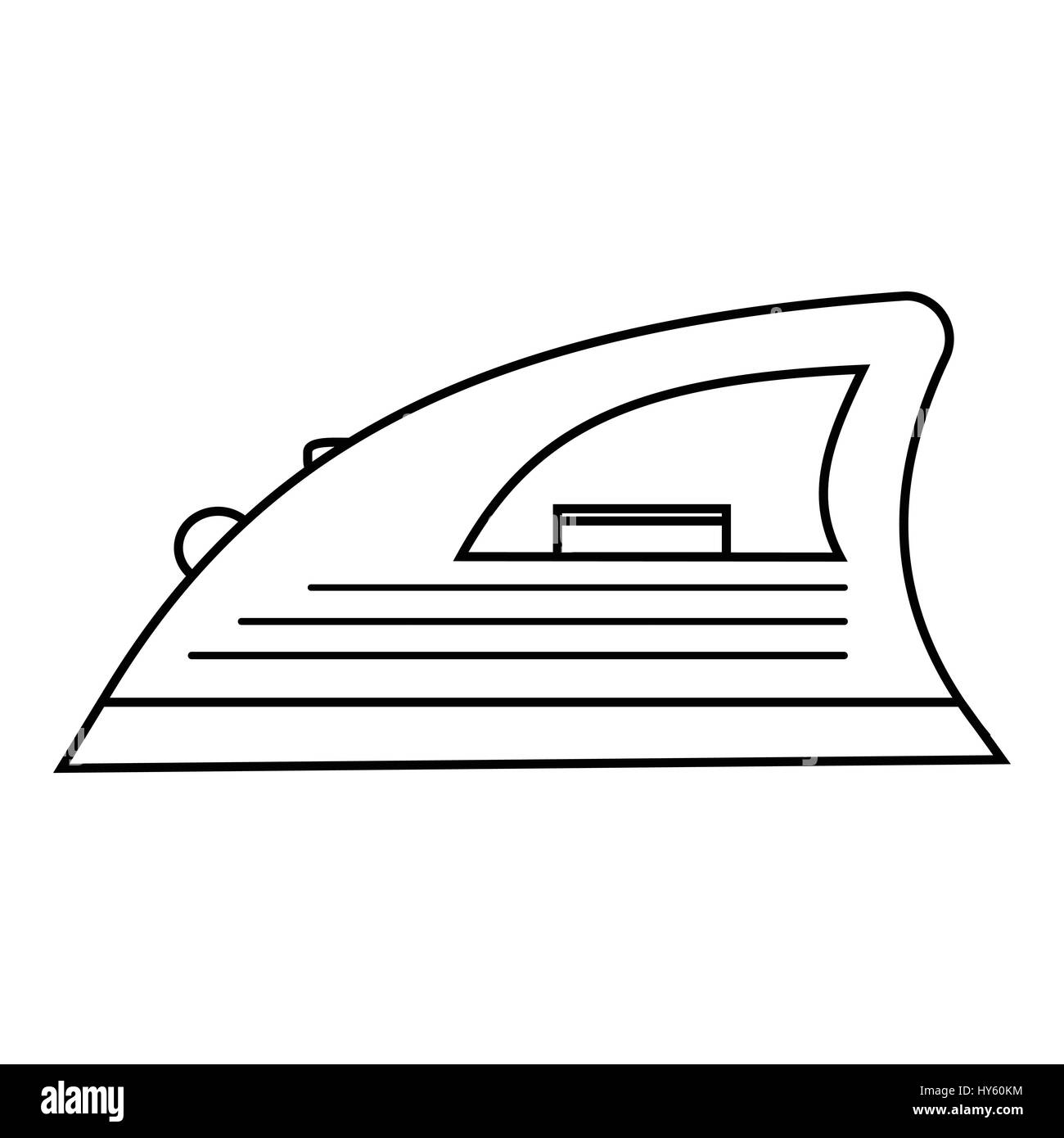 Iron icon, outline style Stock Vector Image & Art - Alamy Iron icon, outline style Stock Vector Image & Art - Alamy