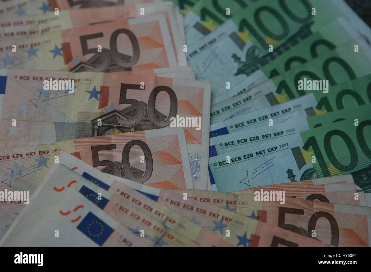 euro money banknotes, Money Euro background Stock Photo - Alamy