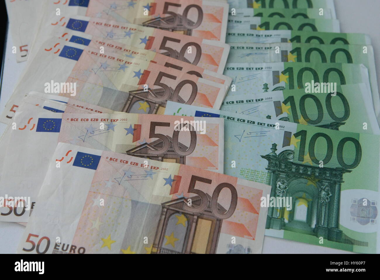 euro money banknotes, Money Euro background Stock Photo - Alamy