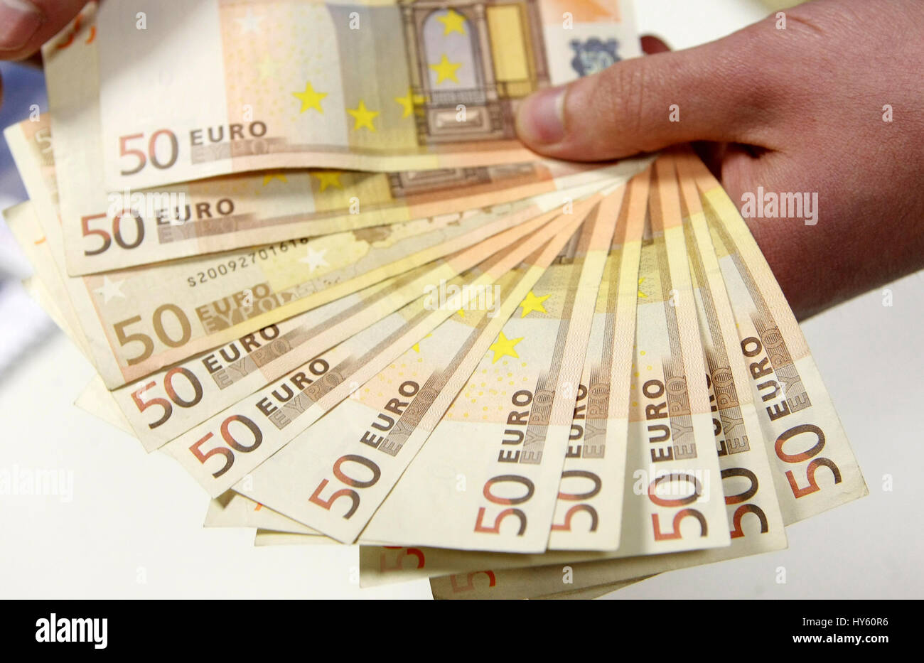euro money banknotes, Money Euro background Stock Photo - Alamy