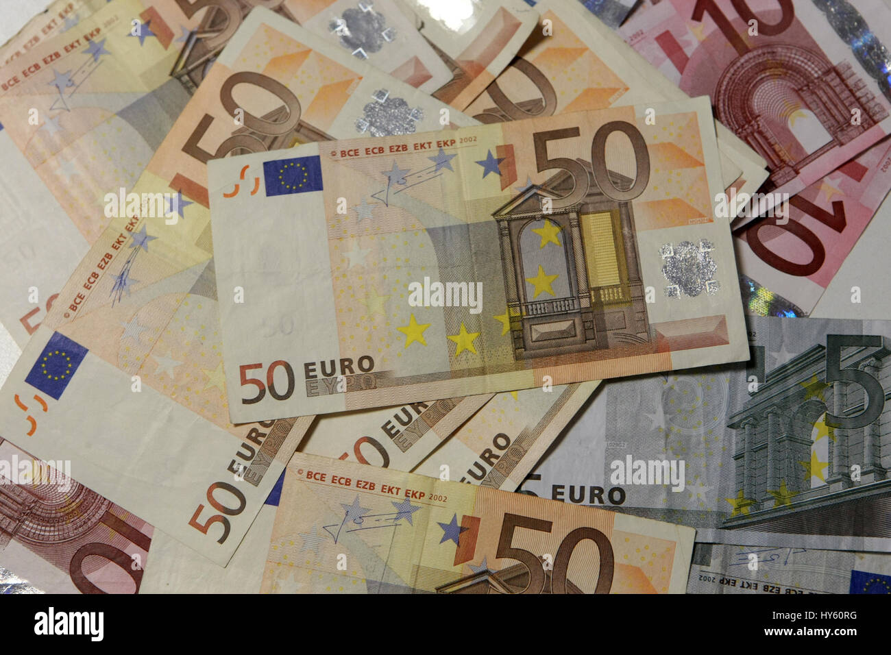 euro money banknotes, Money Euro background Stock Photo - Alamy
