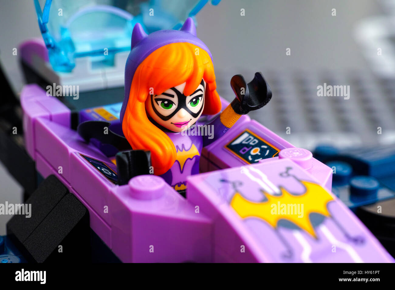 Tambov, Russian Federation - March 04, 2017 Lego DC Super Hero Girls ...