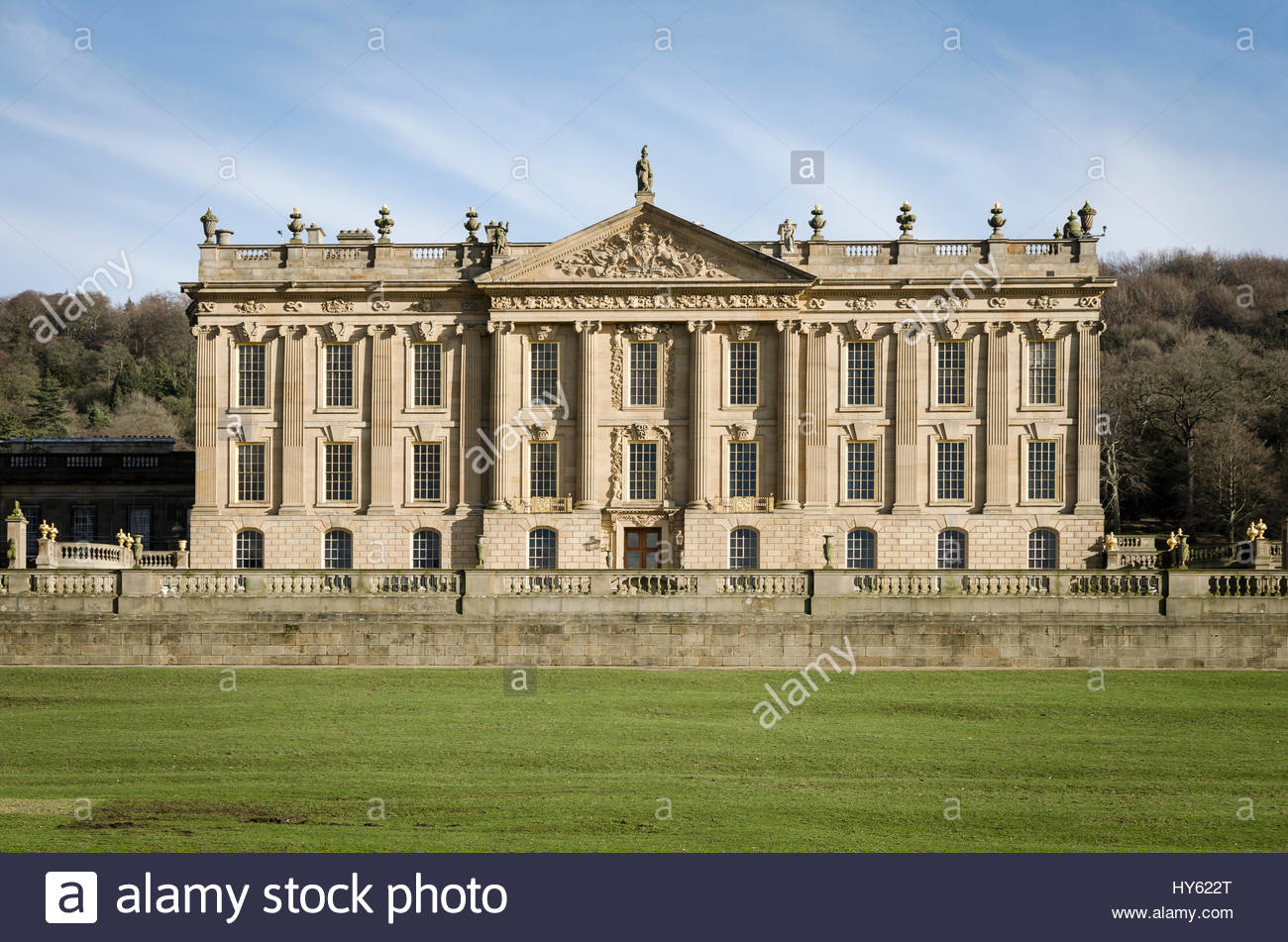 Chatsworth House Derbyshire High Resolution Stock Photography and ...