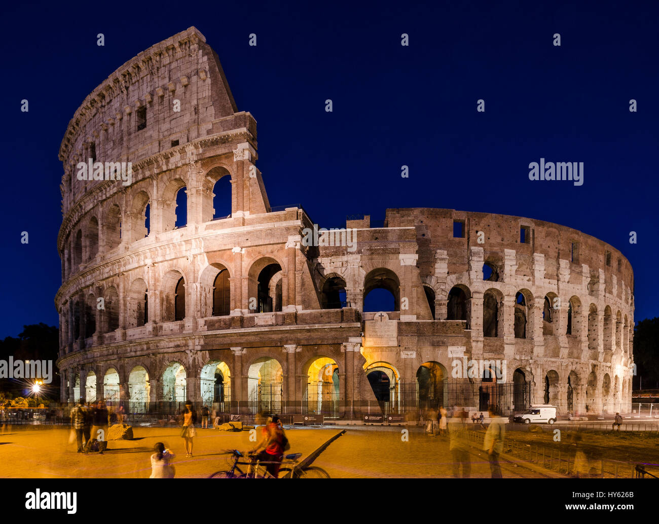 Colosseum coliseum flavian amphitheatre roman arena arch hi-res stock ...