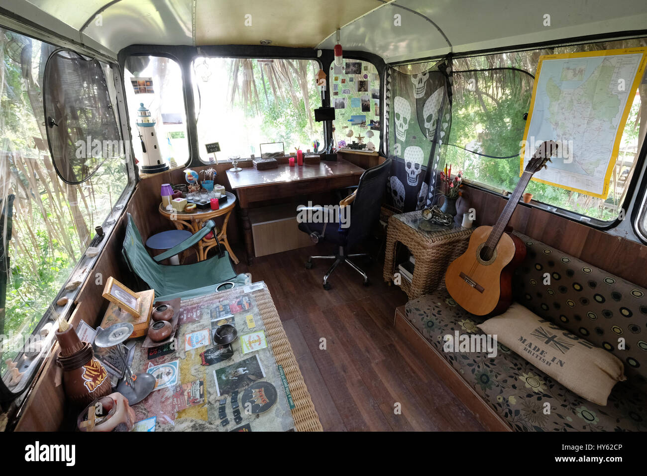 Old Bus In Paphos Stock Photos & Old Bus In Paphos Stock Images - Alamy