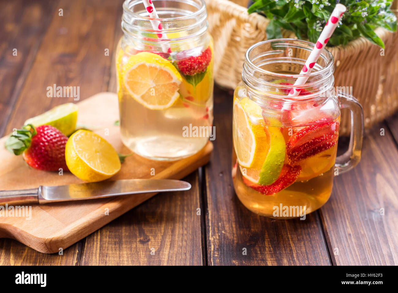 Glass lemonade straw hi-res stock photography and images - Alamy