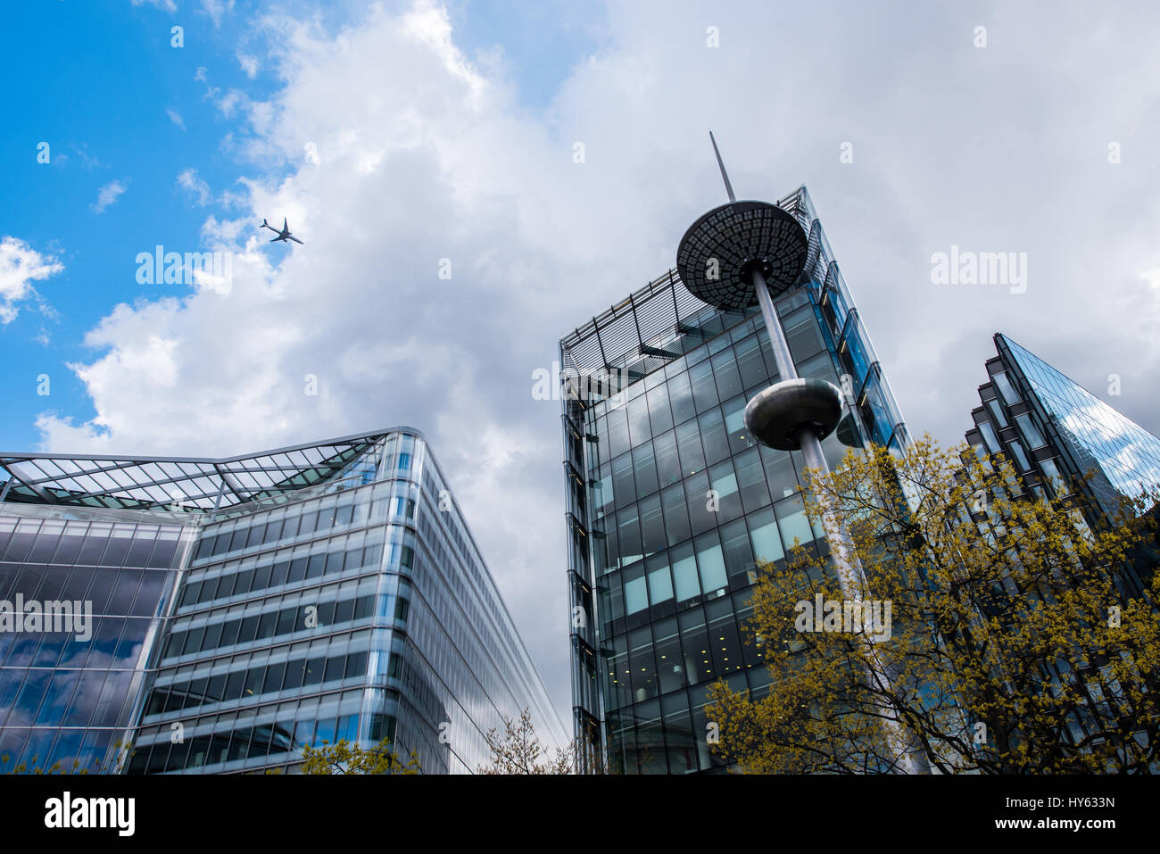 Contemporary modern architecture London Stock Photo - Alamy