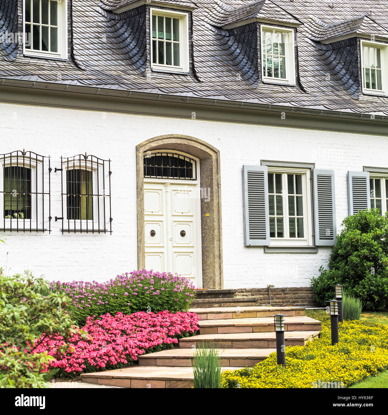 front door. Beautiful exterior Stock Photo - Alamy