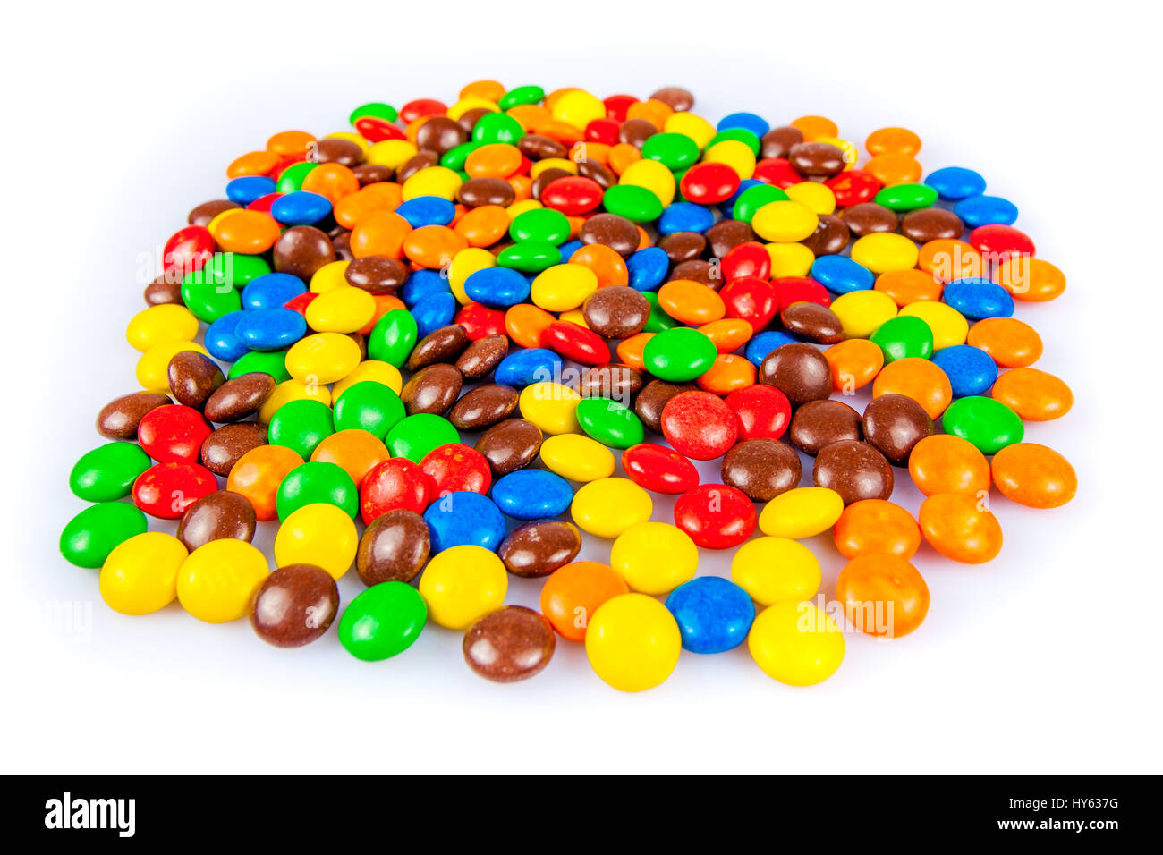 Candy background. Multi colored candy Stock Photo - Alamy