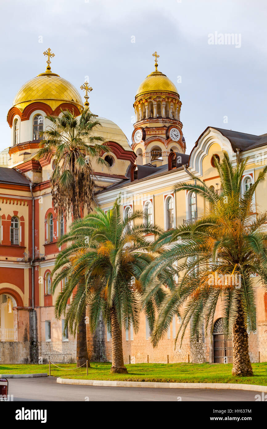 New Athos monastery of St. Simon the Canaanite monastery in the ...