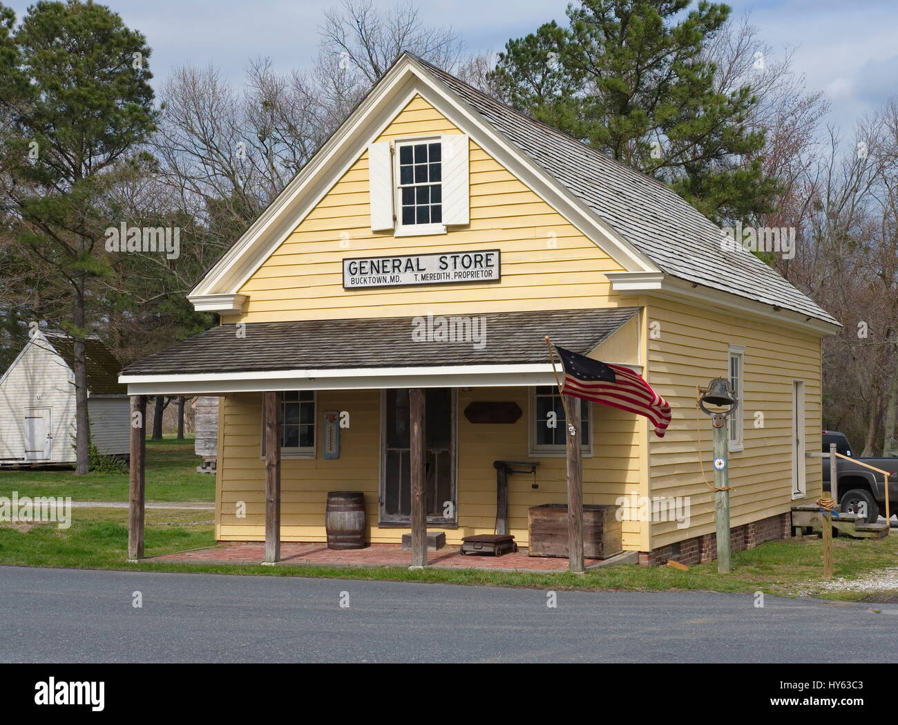 Bucktown Village Store Stock Photo - Alamy