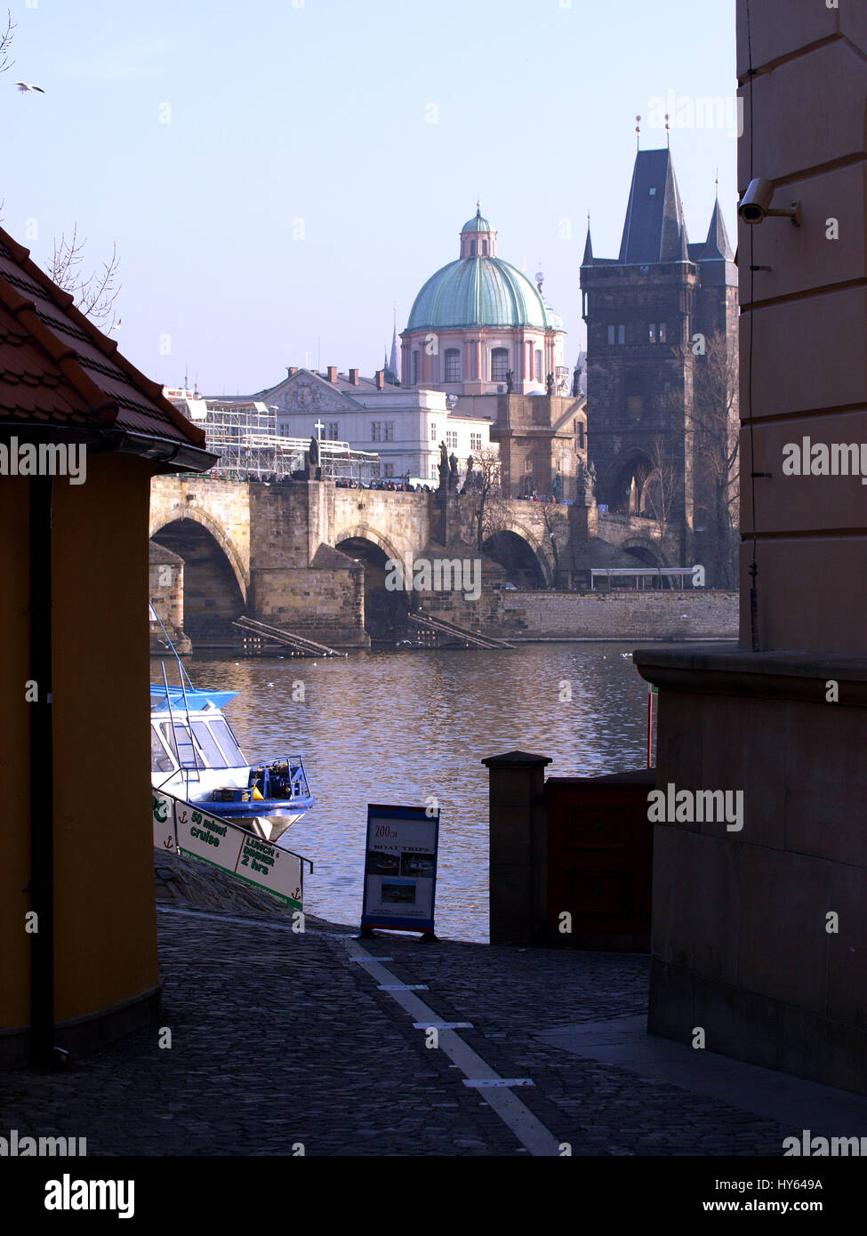 Sights of Prague, Czech Republic EU Stock Photo - Alamy