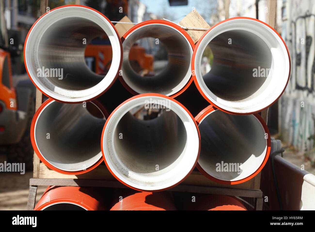 Plastic pipes hi-res stock photography and images - Alamy