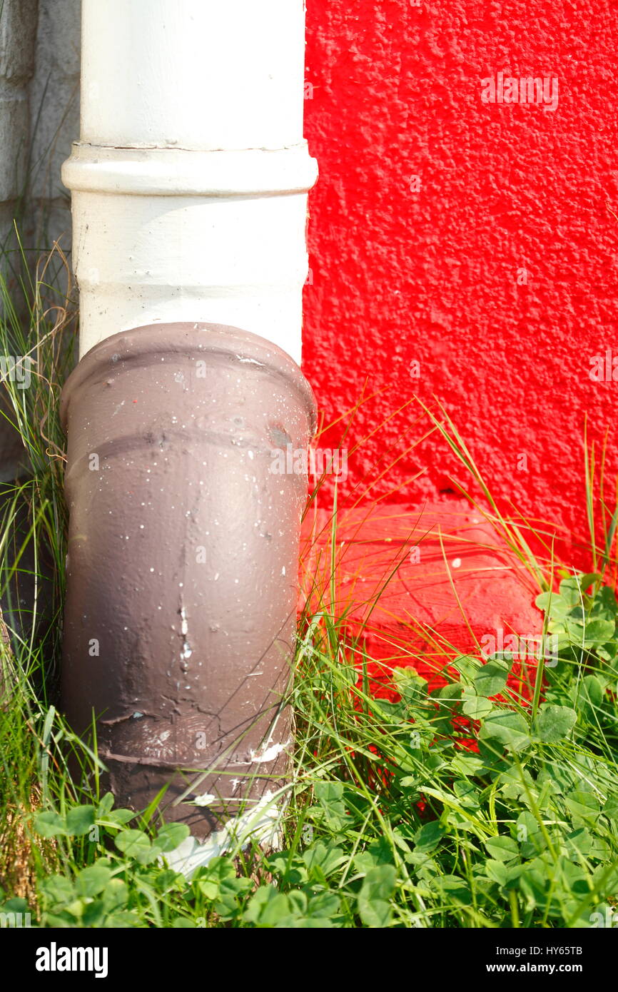 Drainage pipe paint hi-res stock photography and images - Alamy