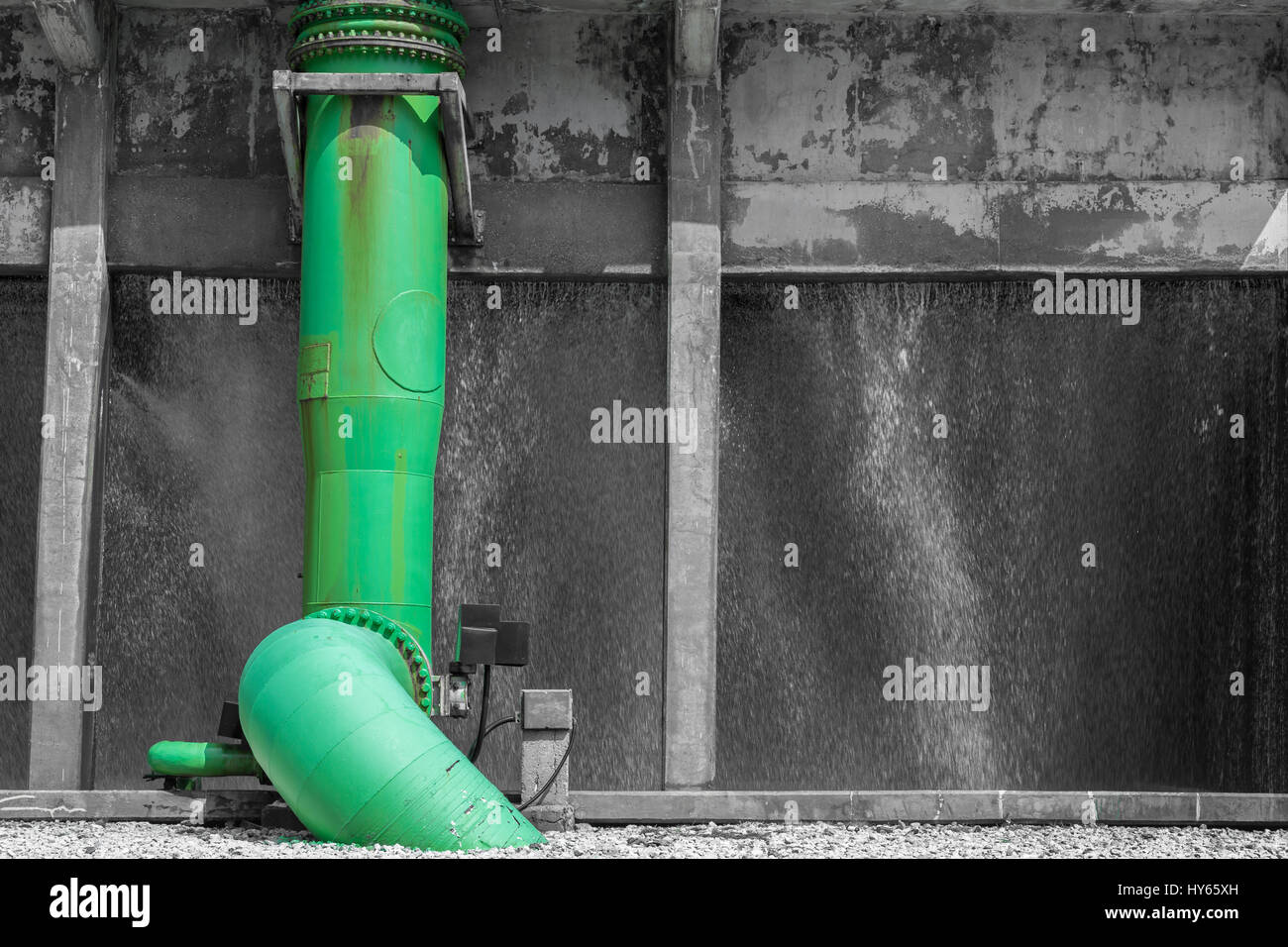 Cooling pipe of Industrial power plant Stock Photo - Alamy