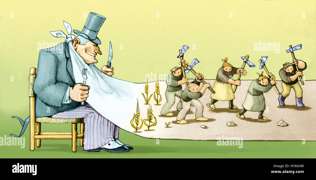 Capitalist cartoon hi-res stock photography and images - Alamy