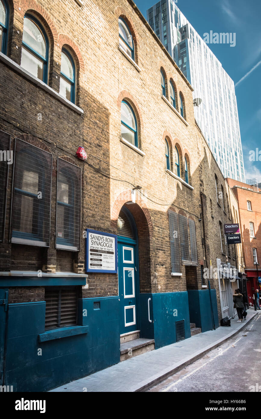Sandy's Row Synagogue is a historic Grade II listed synagogue in the ...