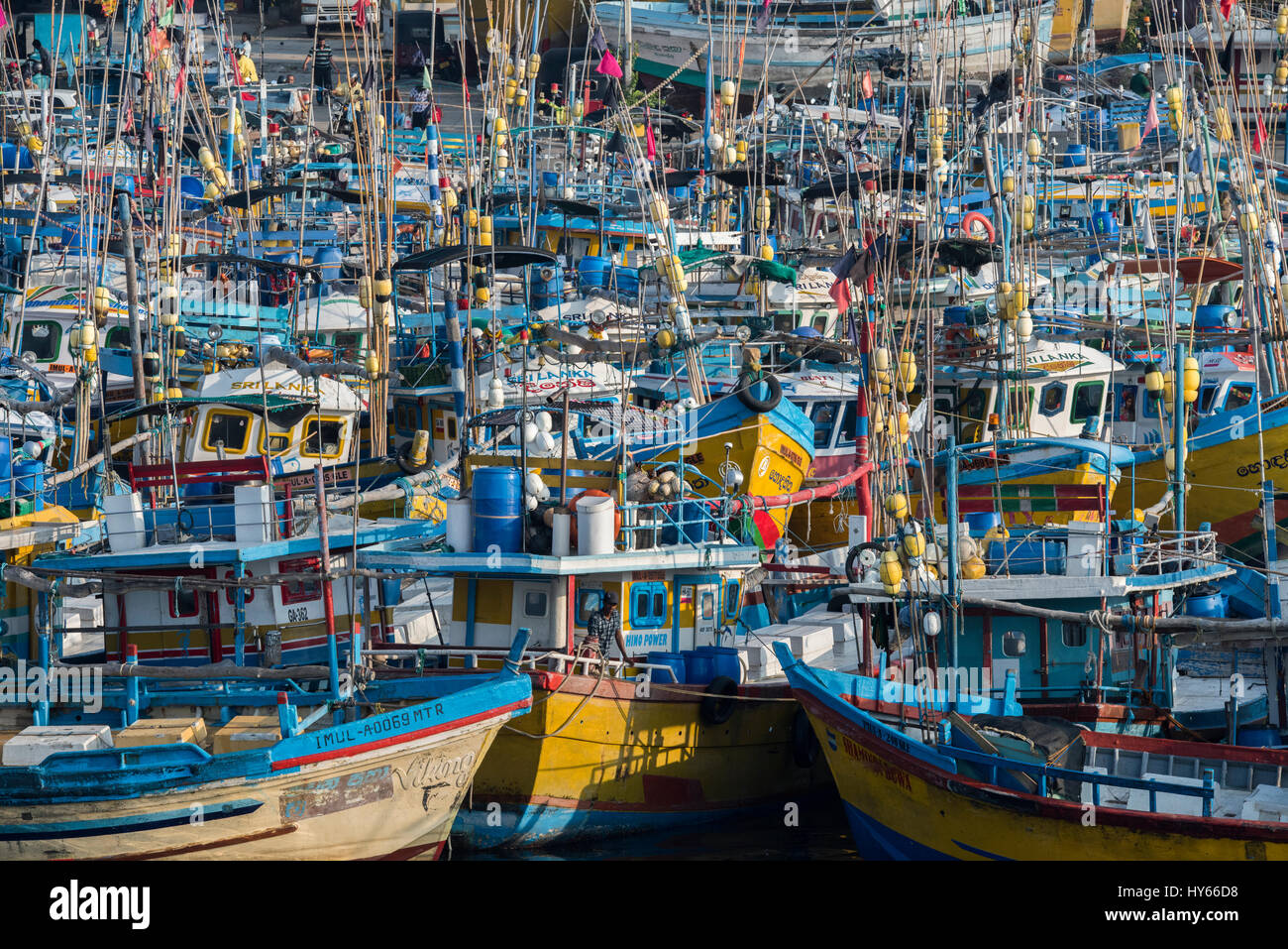 Sri Lanka, ancient port of city of Galle, once known as Gimhathiththa ...