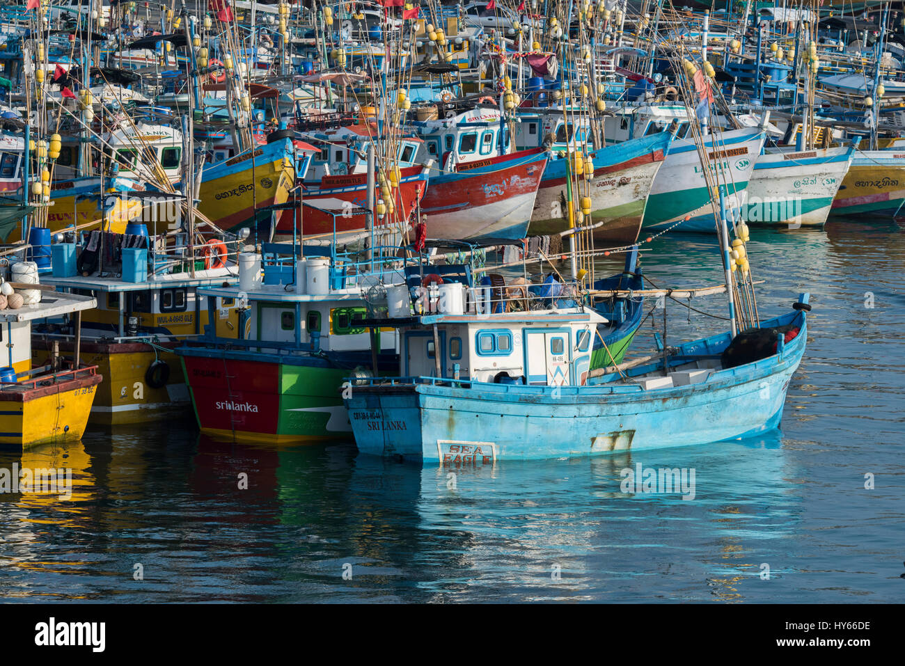Sri Lanka, ancient port of city of Galle, once known as Gimhathiththa ...