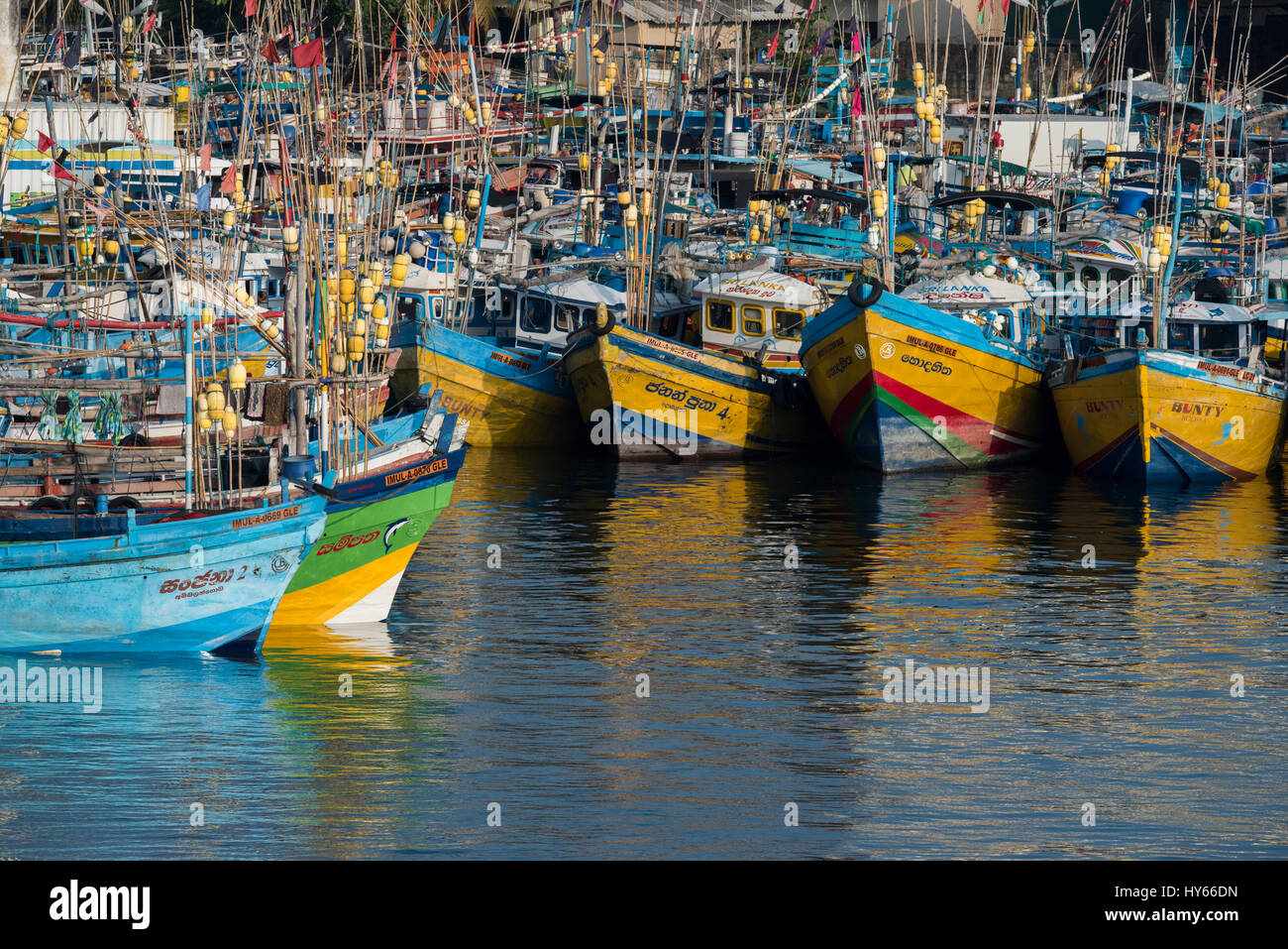 Sri Lanka, ancient port of city of Galle, once known as Gimhathiththa ...