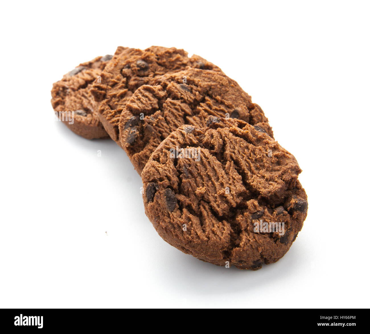 Cookies isolated on white background Stock Photo - Alamy
