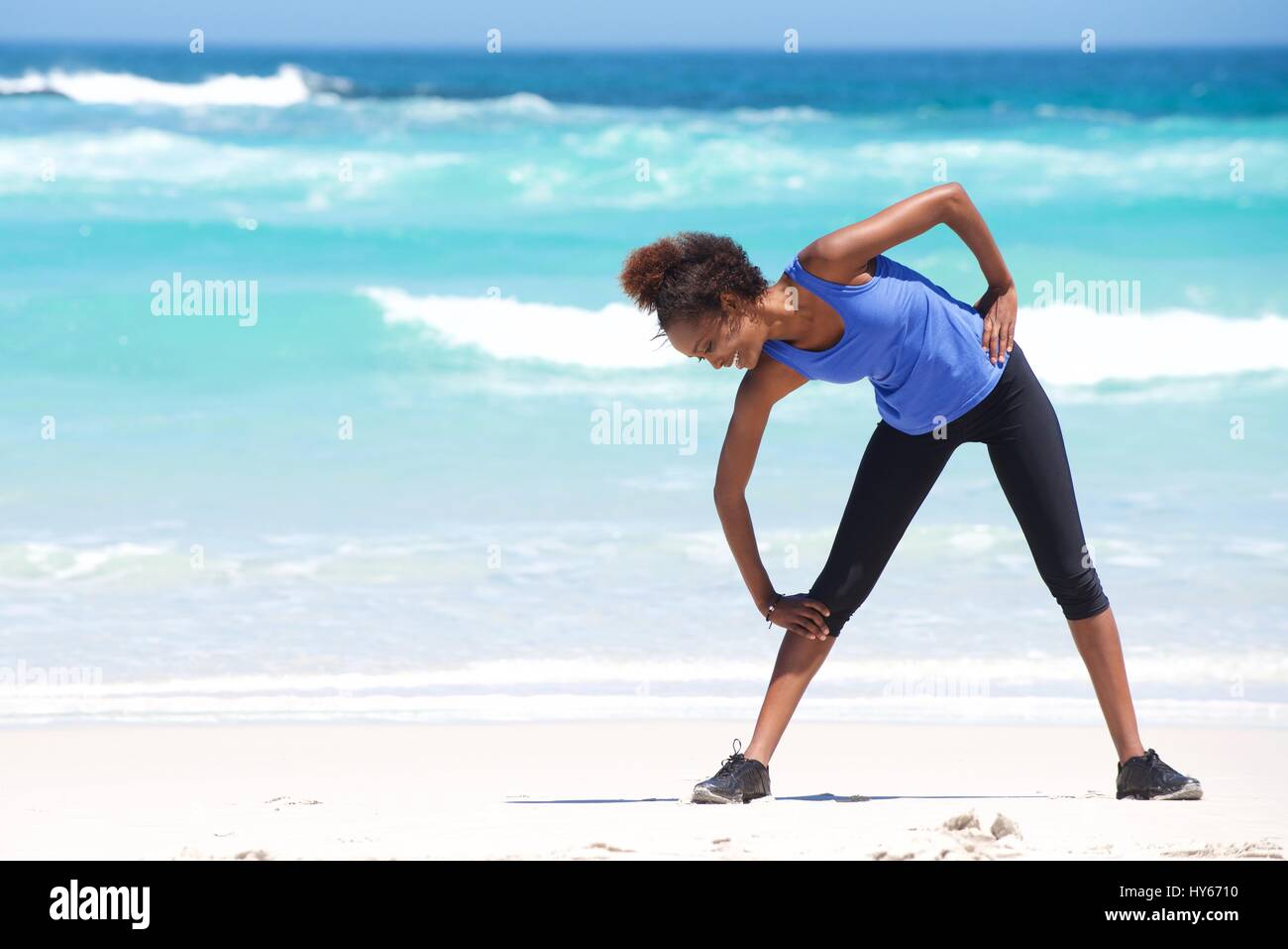 African woman exercising hi-res stock photography and images - Alamy