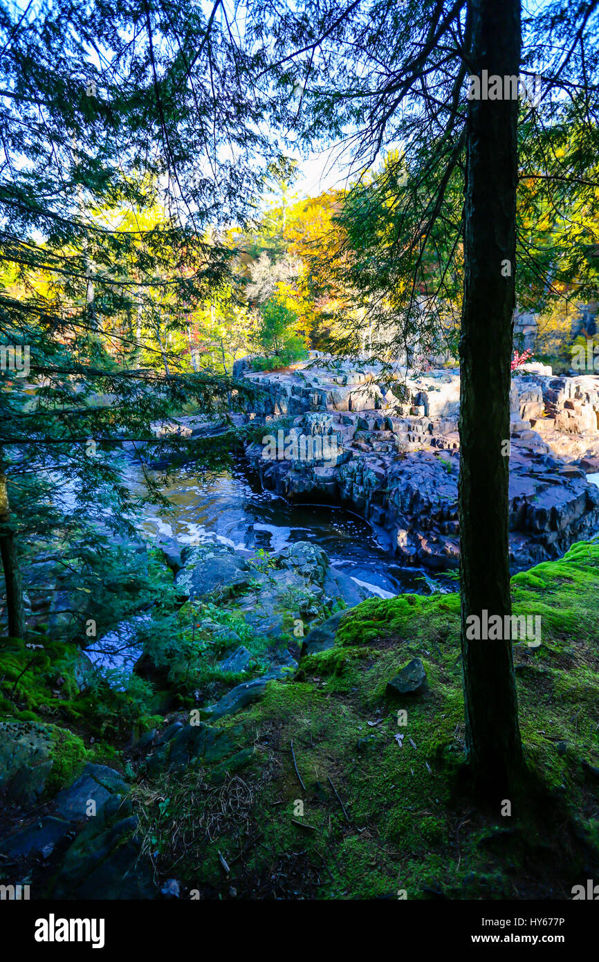 River in Fall Stock Photo - Alamy