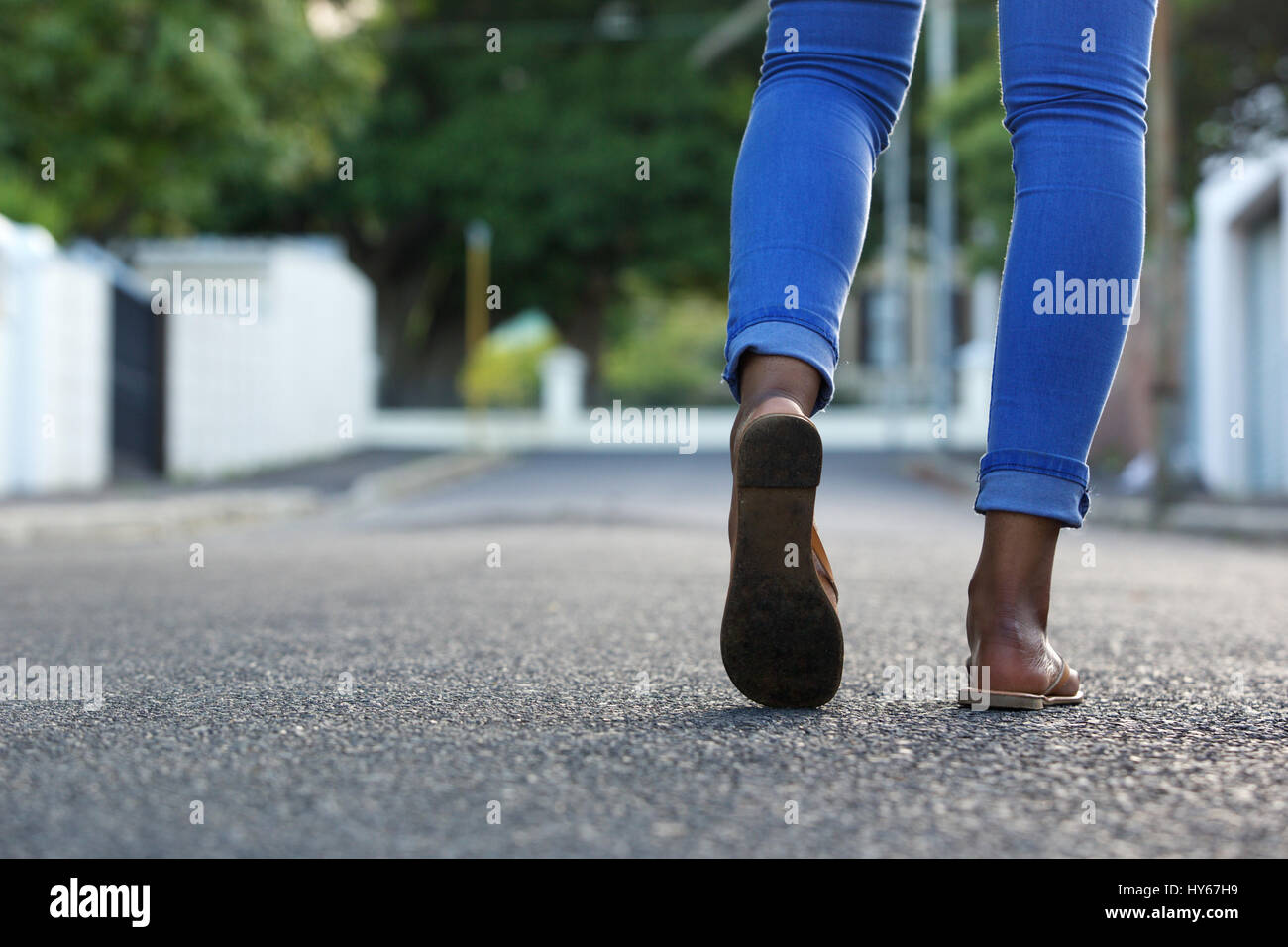 American pedestrian legs close up hi-res stock photography and images ...