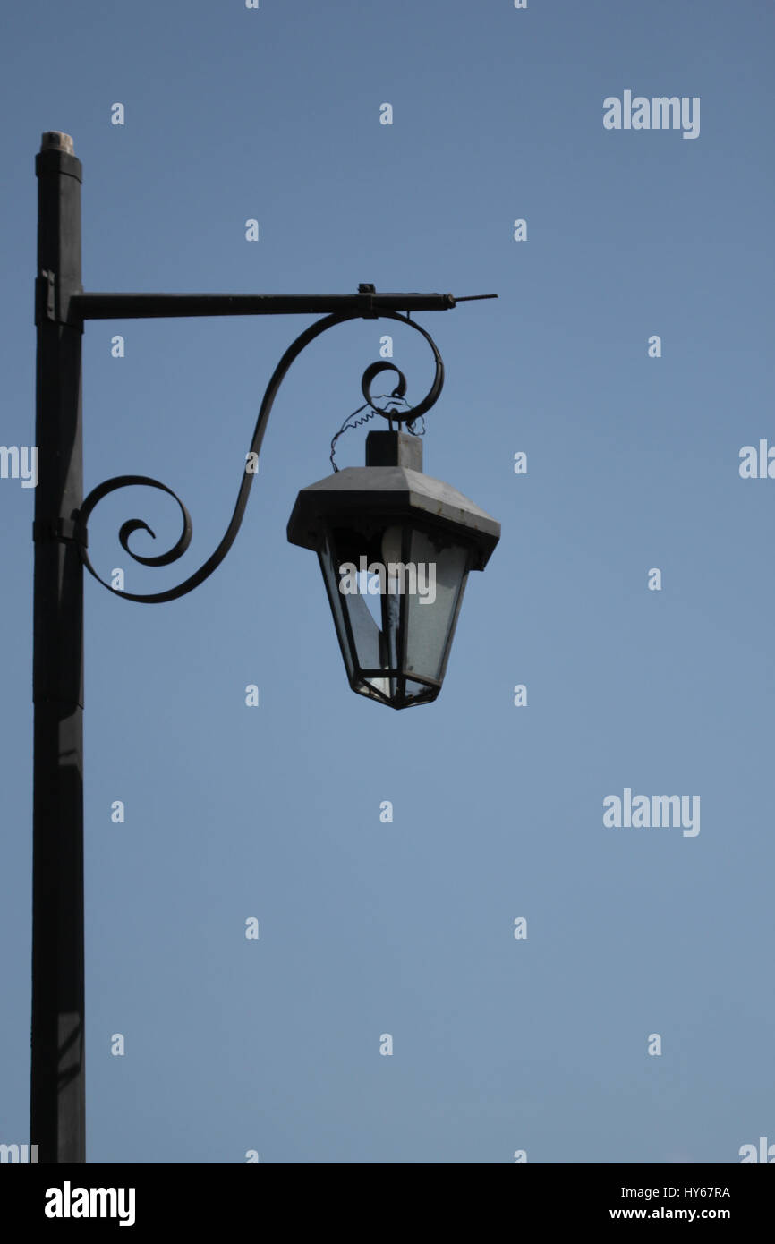 Street lamp with the light off Stock Photo - Alamy