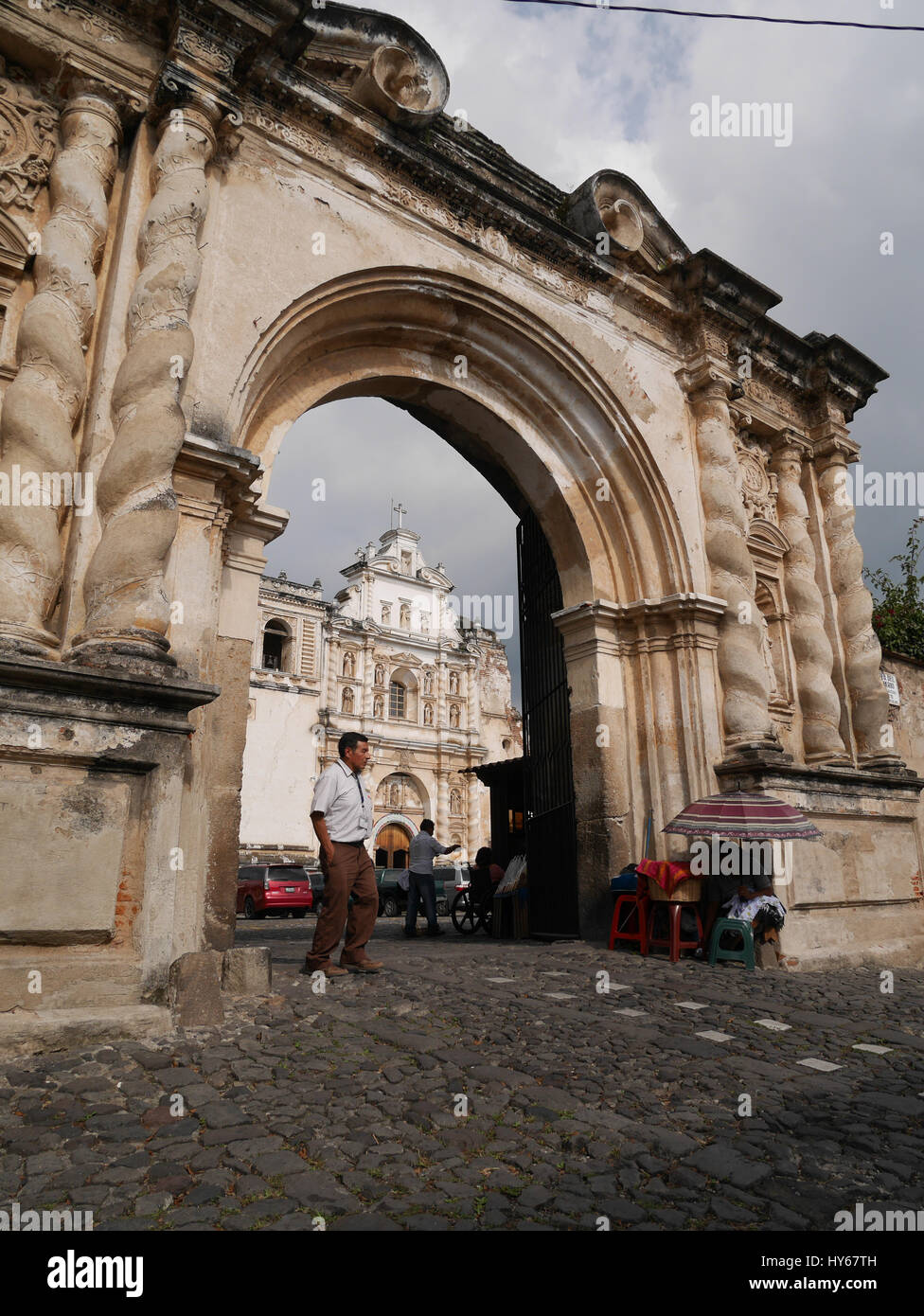 The entrance gate into the sacred precinct and an engraving from The ...