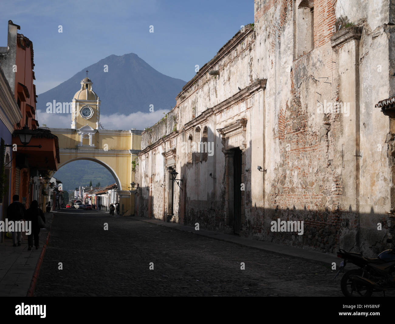 Santa Catalina Arch in Antigua Guatemala Stock Photo - Alamy