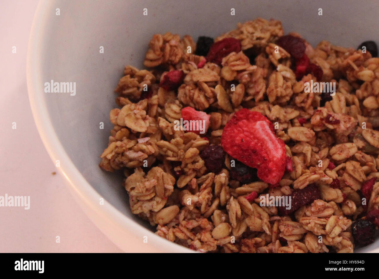 Granola bowl isolated hi-res stock photography and images - Alamy