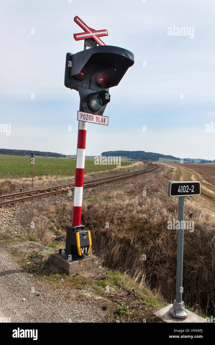 Czech railway semaphore signal High Resolution Stock Photography and ...