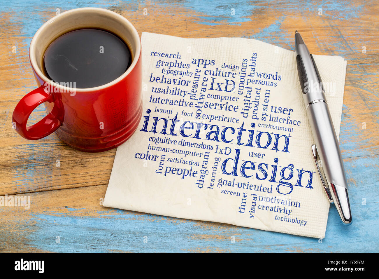 Handwriting text interface word hi-res stock photography and images - Alamy