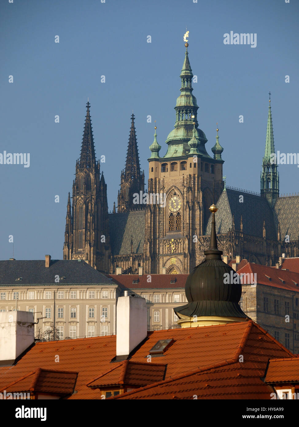 Sights of Prague, Czech Republic EU Stock Photo - Alamy