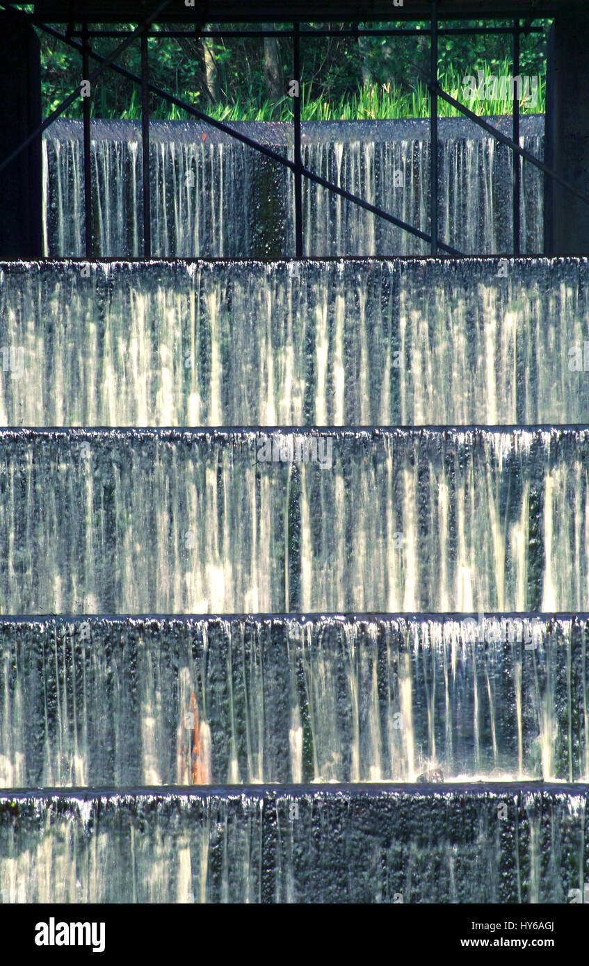 Early hydro-electric power Stock Photo - Alamy