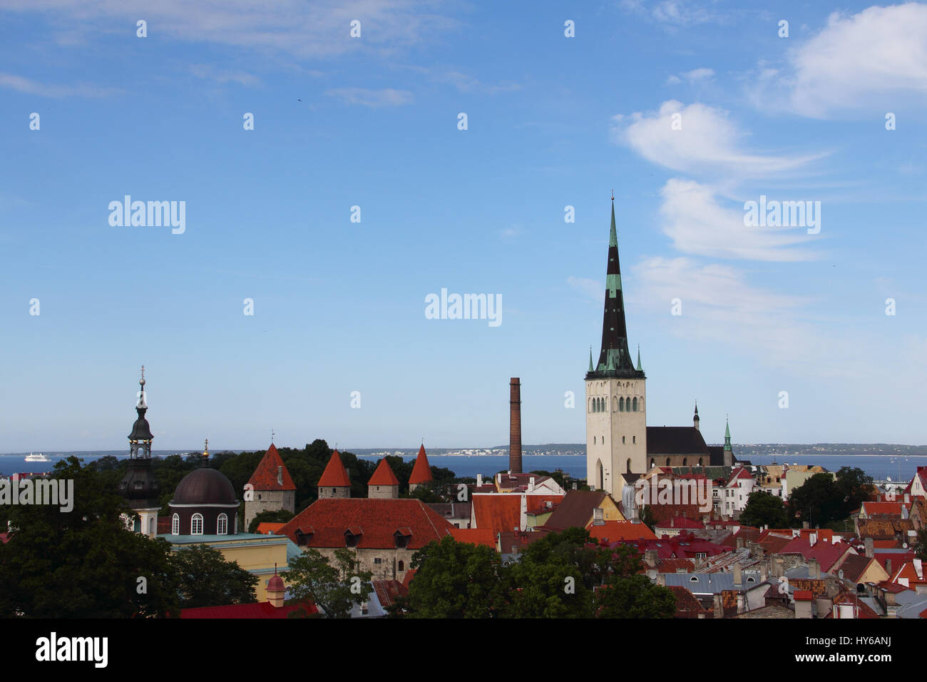 Tallinn in summer hi-res stock photography and images - Alamy