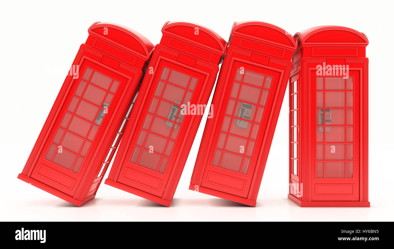 British Phone Booth in London Stock Photo - Alamy