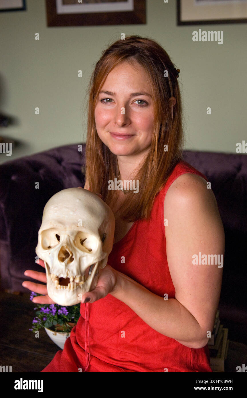 Professor Alice Roberts at her home Stock Photo - Alamy
