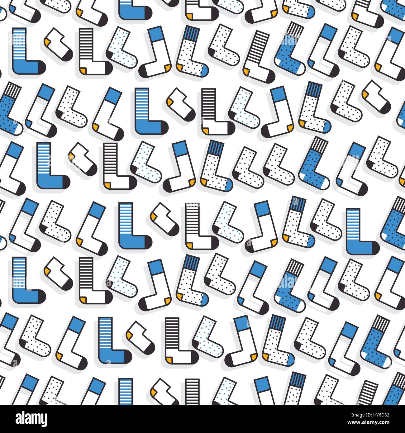 Cute colorful background Socks pattern Stock Vector Image & Art - Alamy