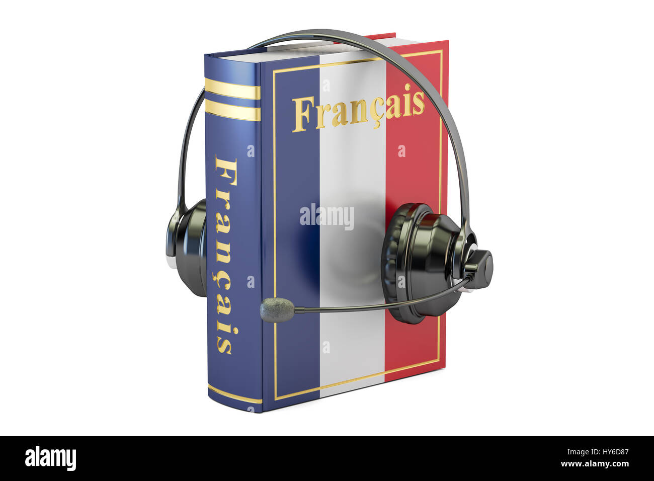 French language textbook headset hi-res stock photography and images ...