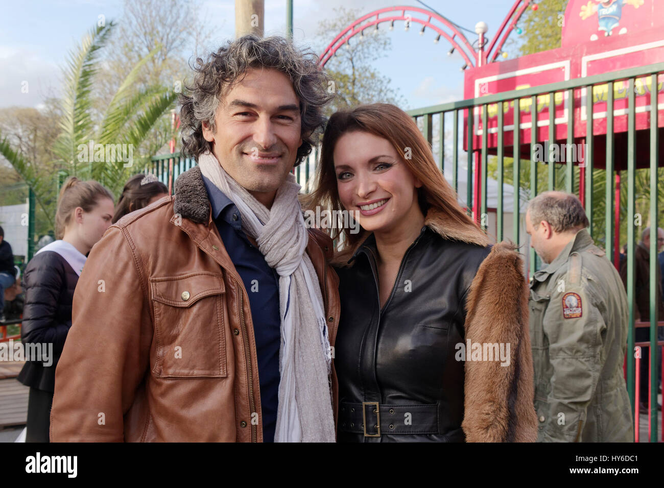 Paris,France. 31th March, 2017. David Strano, Regina Rebecca attend at ...