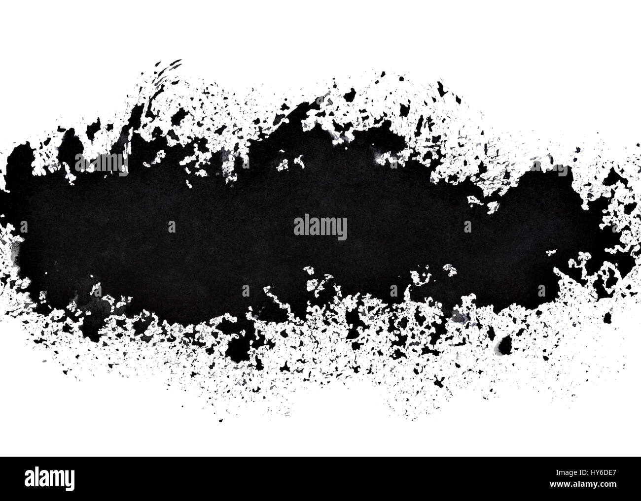 Black ink spill texture hi-res stock photography and images - Alamy