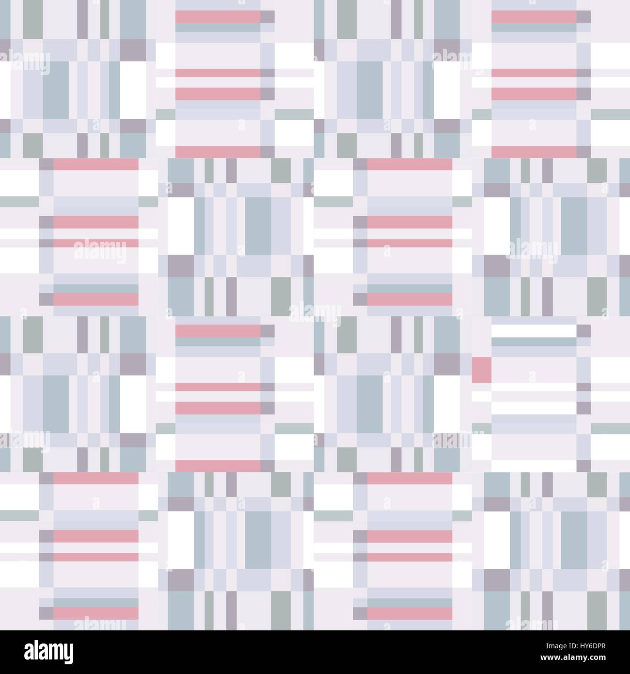 Abstract ruffle geometric seamless pattern. Pixel blink texture Stock ...