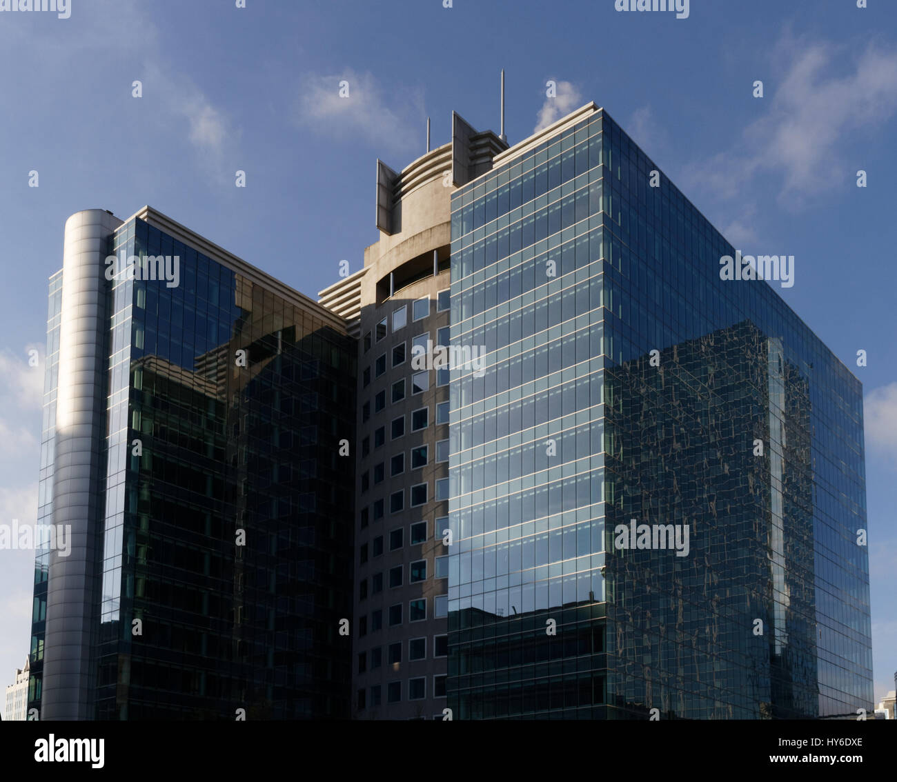 Modern industrial buildings in Brussels, Belgium Stock Photo - Alamy
