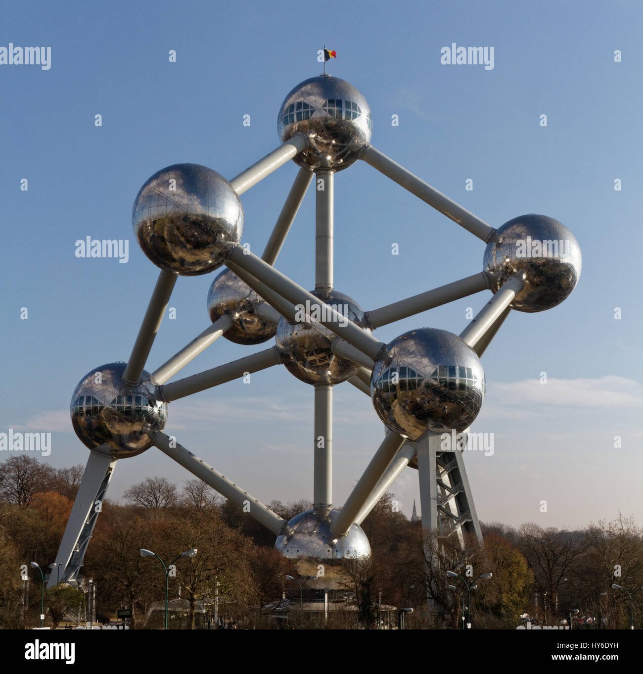 Atomium Building Brussels Stock Photos & Atomium Building Brussels ...